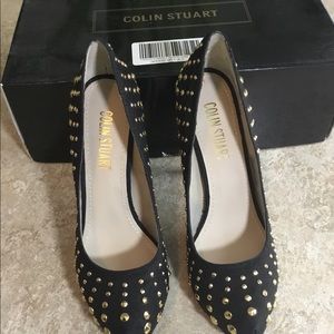 Vintage | Shoes | Vintage Colin Stuart Studded Heels | Poshmark